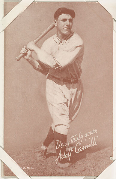 Exhibit Supply Company | Adolf Camilli from Salutations Baseball ...