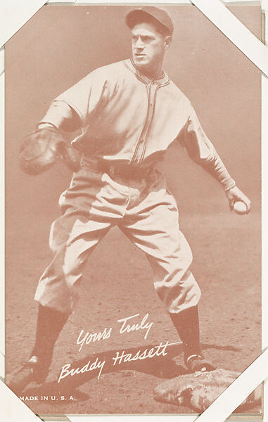 Exhibit Supply Company | Buddy Hassett from Salutations Baseball ...