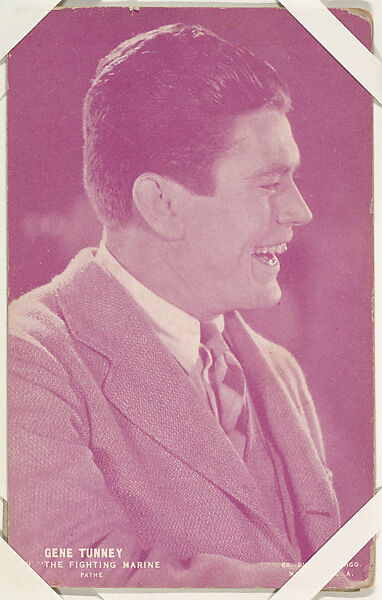 Exhibit Supply Company - Gene Tunney from Boxers Exhibits series (W467 ...