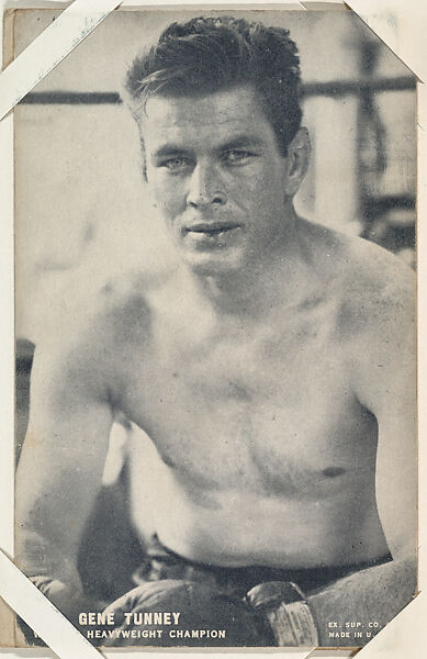 Exhibit Supply Company - Gene Tunney from Boxers Exhibits series (W467 ...