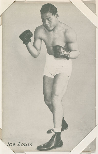 Exhibit Supply Company | Joe Louis from Boxers Exhibits series (W467 ...