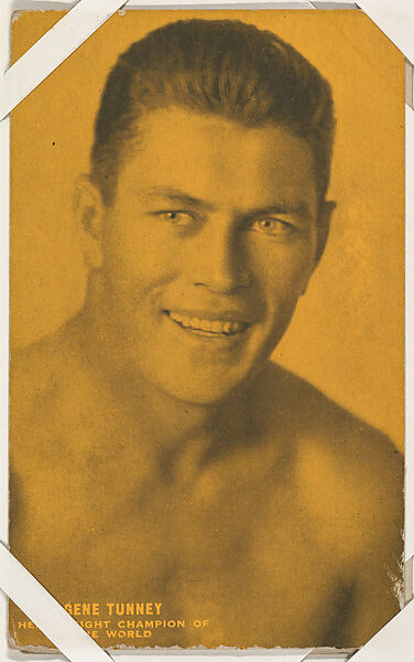 Exhibit Supply Company - Gene Tunney from Boxers Exhibits series (W467 ...