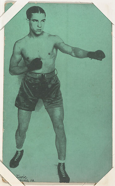 Exhibit Supply Company | Jack Zivic from Boxers Exhibits series (W467 ...