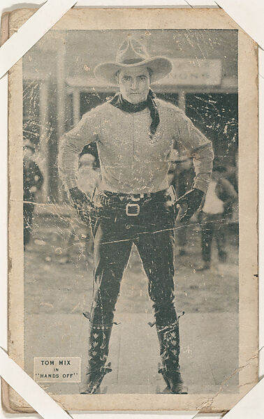 Exhibit Supply Company - Tom Mix in "Hands Off" from Western Stars ...