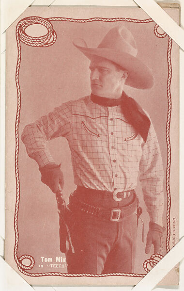 Exhibit Supply Company - Tom Mix in "Teeth" from Western Stars ...