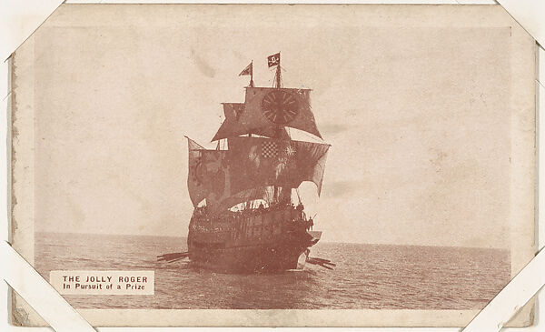 The Jolly Roger In Pursuit of a Prize from Exhibit Cards Pirates and ...