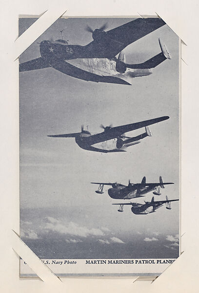 Martin Mariners patrol planes from Military--Official Photos cards ...