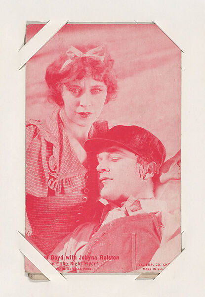 Exhibit Supply Company - William Boyd with Jobyna Ralston in "The Night ...