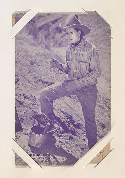 Exhibit Supply Company - Fred Gilman in "Wolves of the Range" from ...