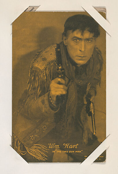 Exhibit Supply Company - Wm. Hart in "The Two Gun Man" from Western ...