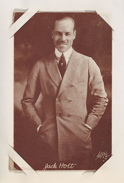 Jack Holt from Western Stars or Scenes Exhibit Cards series (W412 ...