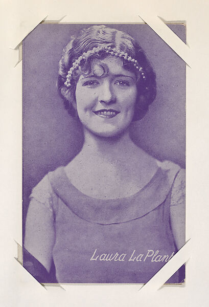 Laura La Plante from Movie Stars Exhibit Cards series (W401) - The ...