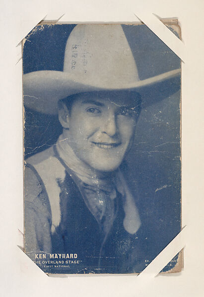 Exhibit Supply Company | Ken Maynard in "The Overland Stage" from ...