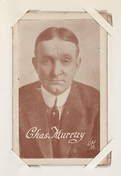 Chas. Murray from Movie Stars Exhibit Cards series (W401) | The ...