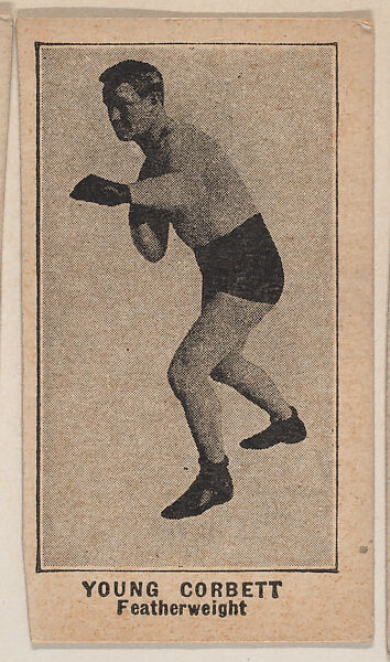 Young Corbett, Featherweight, from Boxers strip cards (W580) - The Metropolitan Museum of Art