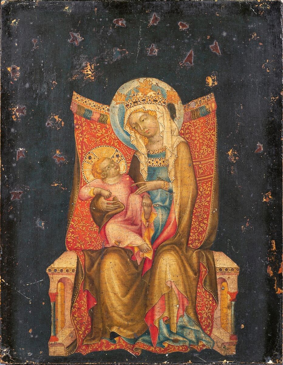 Bohemian Painter | Virgin and Child Enthroned | The Metropolitan Museum of Art