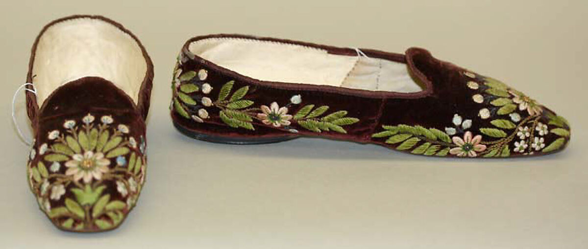 Slippers - French - The Metropolitan Museum of Art