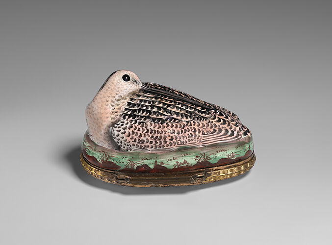 Bonbonnière | British, Bilston ? | The Metropolitan Museum of Art