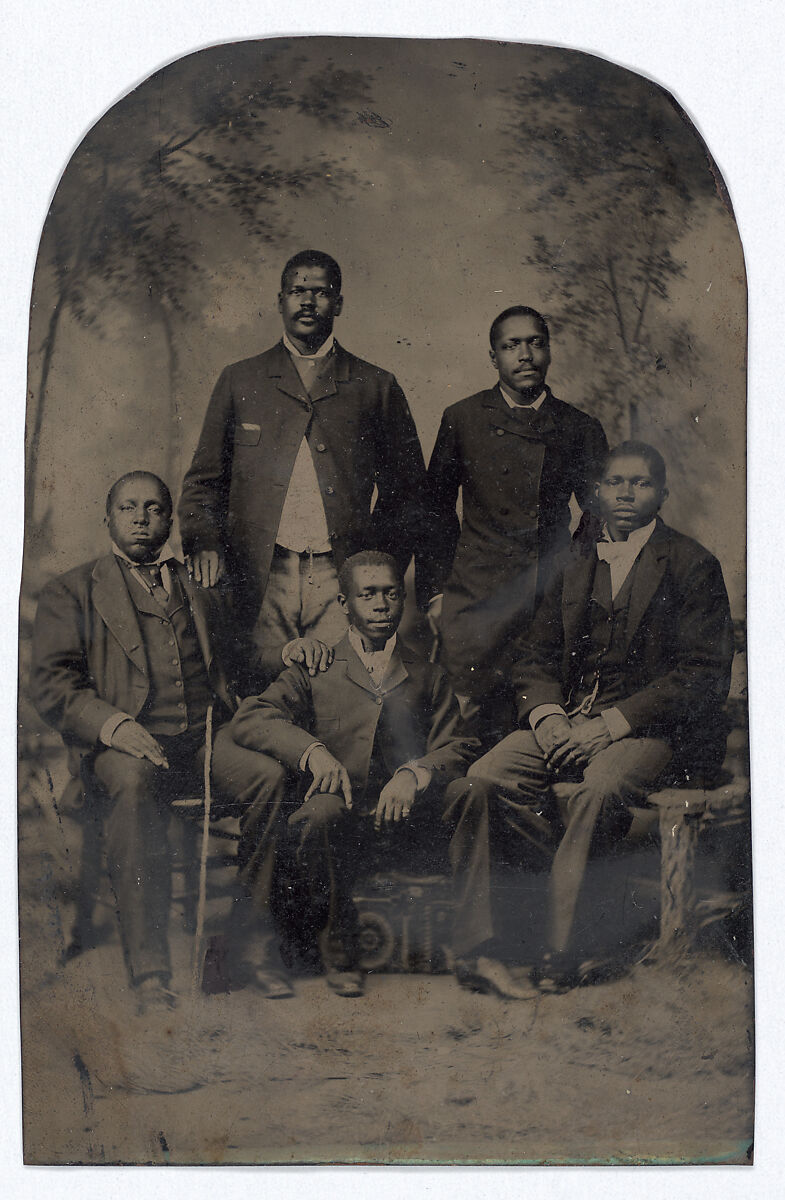 Unknown - [Group Portrait of Five Men] - The Metropolitan Museum of Art