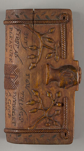 Spruce gum box with elk motif in book form | The Metropolitan Museum of Art